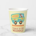 Scooby-Doo Mystery Machine "Peddle to the Meddle" Paper Cups | Zazzle
