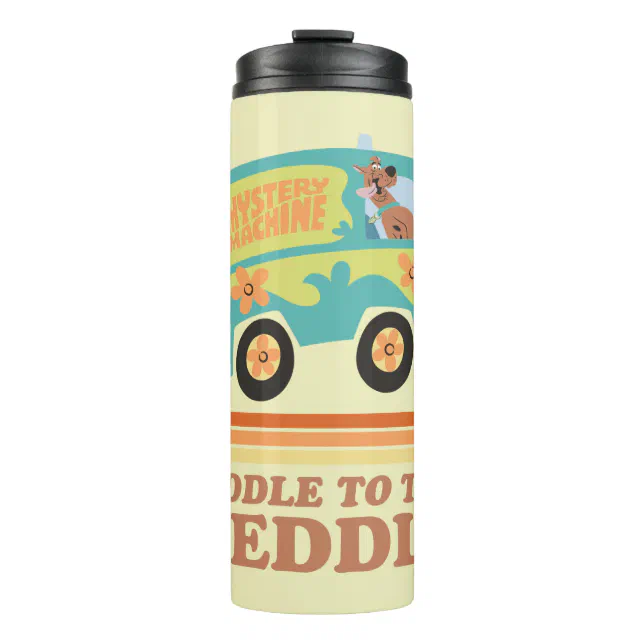 Scooby-Doo Mystery Machine "Peddle to the Meddle" Thermal Tumbler | Zazzle