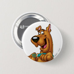 Scooby-Doo Paws Up Button | Zazzle