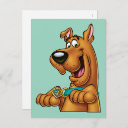 Scooby-Doo Paws Up Postcard | Zazzle