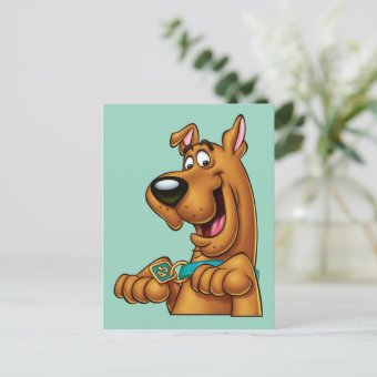 Scooby-Doo Paws Up Postcard | Zazzle