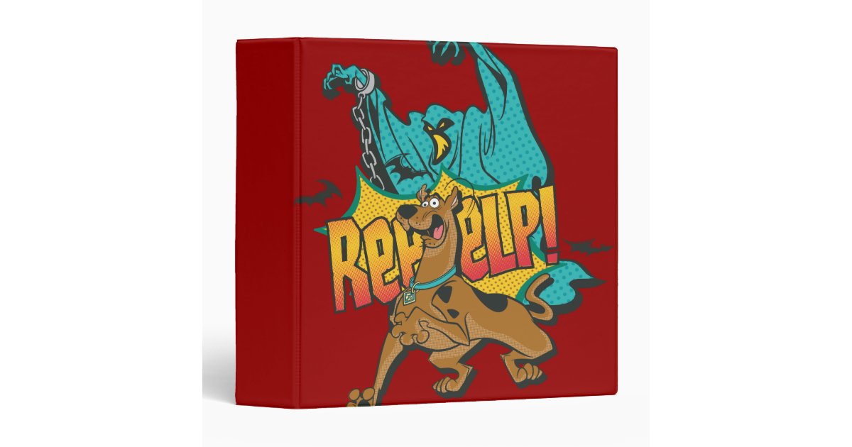 Scooby Doo "Reeeelp!" Binder | Zazzle