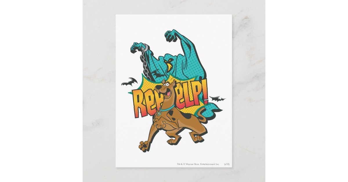 Scooby Doo "Reeeelp!" Postcard | Zazzle