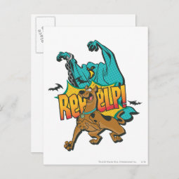 Scooby Doo "Reeeelp!" Postcard | Zazzle