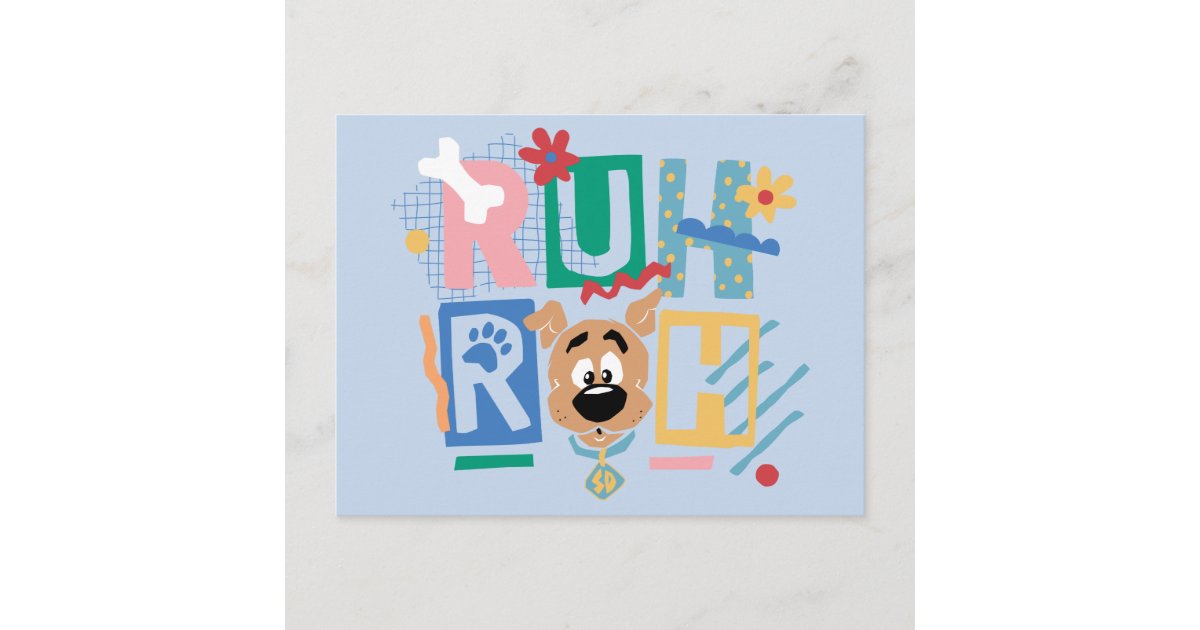Scooby-Doo | Ruh Roh Baby Scooby-Doo Postcard | Zazzle