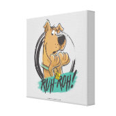 Scooby-Doo "Ruh Roh!" Marker Sketch Canvas Print | Zazzle