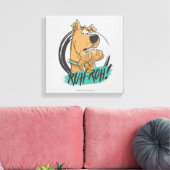 Scooby-Doo "Ruh Roh!" Marker Sketch Canvas Print | Zazzle