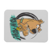 Scooby-Doo "Ruh Roh!" Marker Sketch Magnet | Zazzle