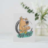 Scooby-Doo "Ruh Roh!" Marker Sketch Postcard | Zazzle