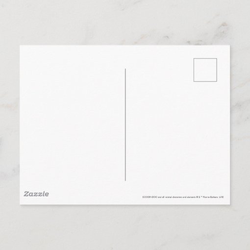 Scooby-Doo "Ruh Roh!" Marker Sketch Postcard | Zazzle