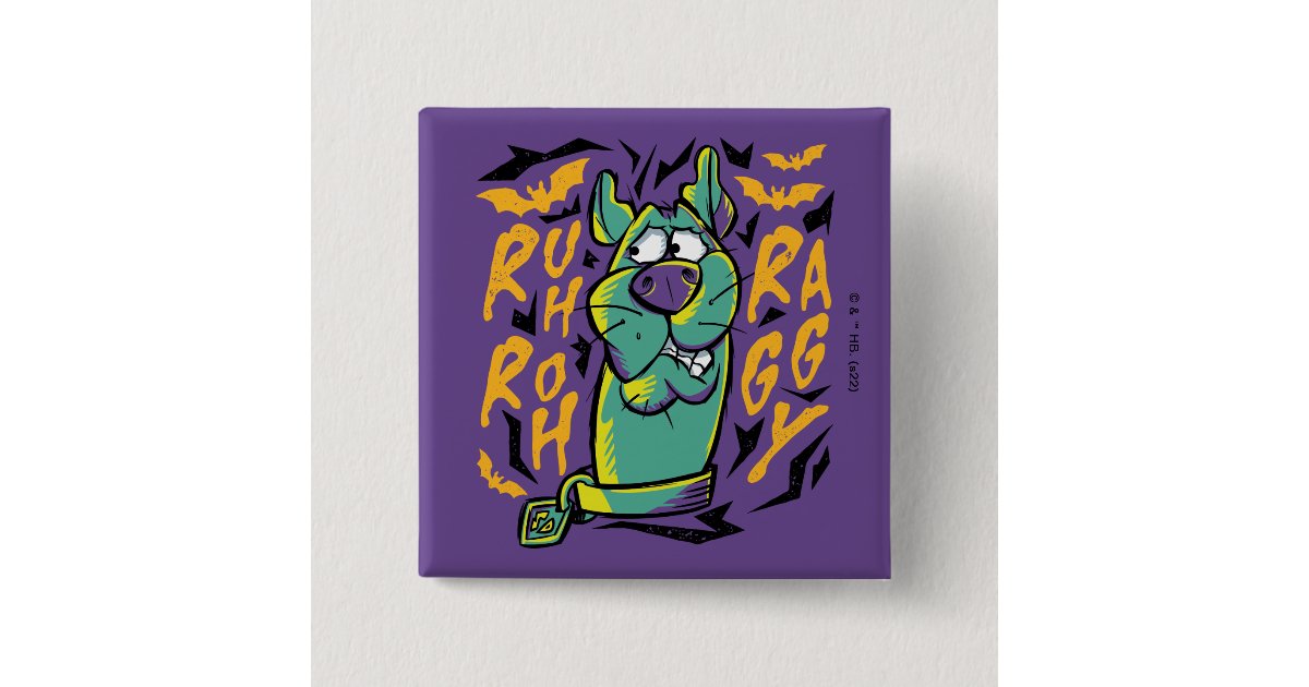Scooby-Doo | Ruh Roh Raggy Button | Zazzle