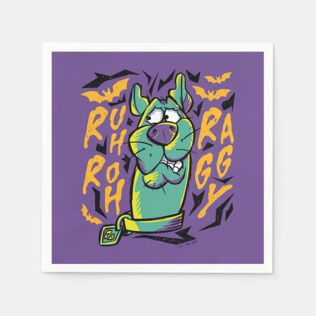 Scooby-Doo | Ruh Roh Raggy Napkins | Zazzle