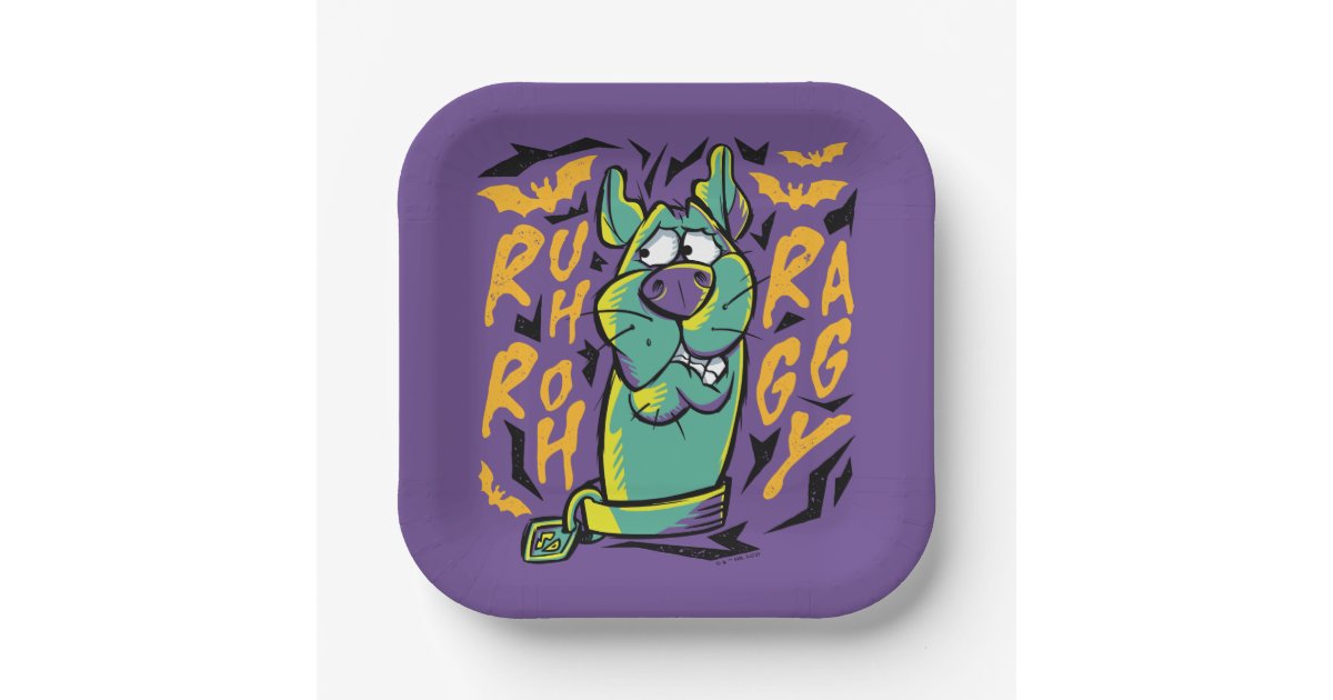 Scooby-Doo | Ruh Roh Raggy Paper Plates | Zazzle