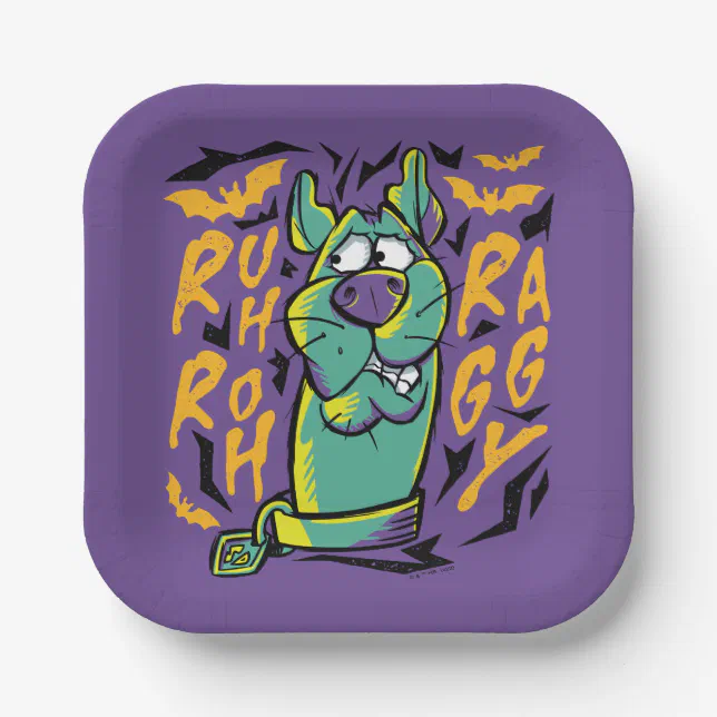 Scooby-Doo | Ruh Roh Raggy Paper Plates | Zazzle