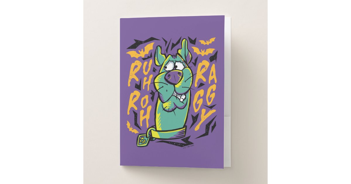 Scooby-Doo | Ruh Roh Raggy Pocket Folder | Zazzle