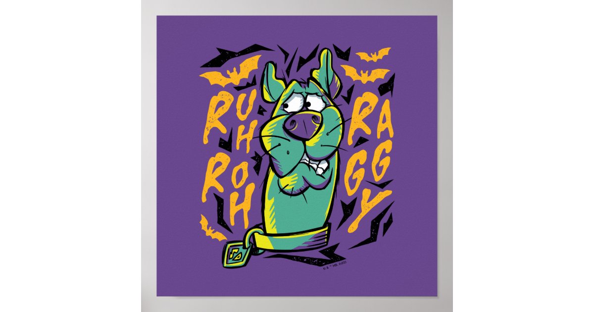 Scooby-Doo | Ruh Roh Raggy Poster | Zazzle