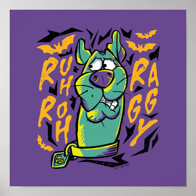 Scooby-Doo | Ruh Roh Raggy Poster | Zazzle