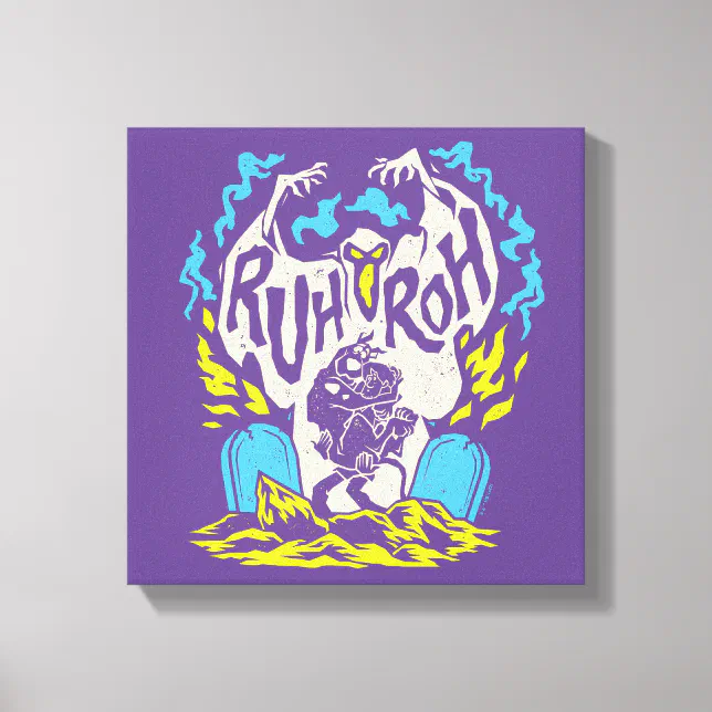 Scooby-Doo | Ruh Roh Scooby & Shaggy Canvas Print | Zazzle