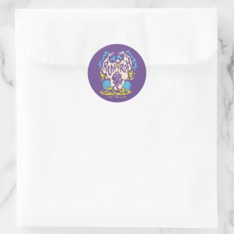 Scooby-Doo | Ruh Roh Scooby & Shaggy Classic Round Sticker | Zazzle