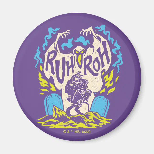 Scooby-Doo | Ruh Roh Scooby & Shaggy Magnet | Zazzle