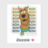 Scooby-Doo Ruh Roh Sticker | Zazzle