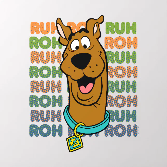 Scooby-Doo Ruh Roh Wall Decal | Zazzle