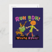 Scooby-Doo | Ruh Roh! Wrong Spell! Postcard | Zazzle