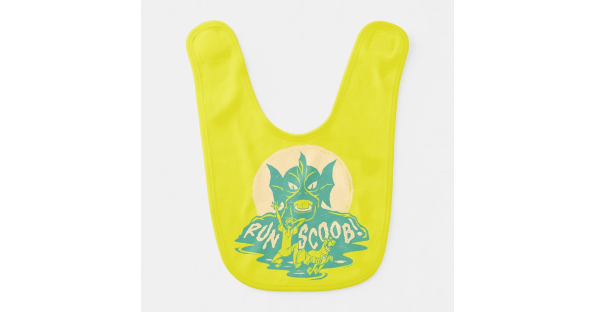 Scooby-Doo | Run Scoob! Baby Bib | Zazzle