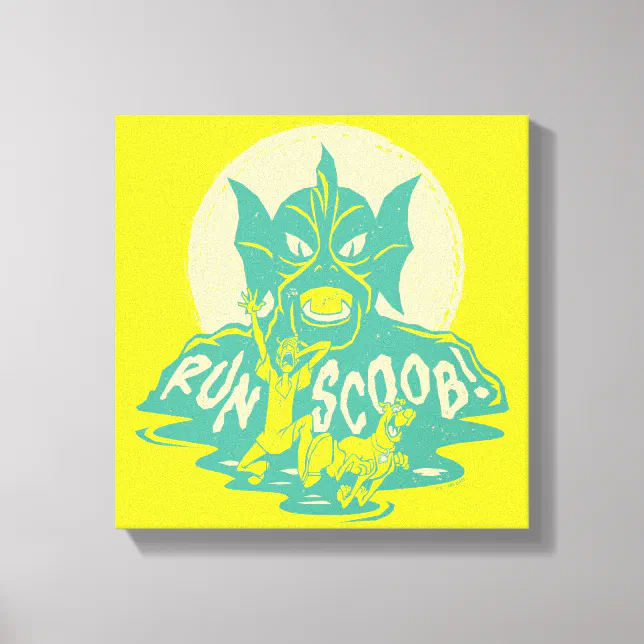 Scooby-Doo | Run Scoob! Canvas Print | Zazzle