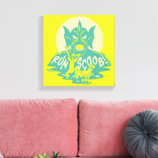 Scooby-Doo | Run Scoob! Canvas Print | Zazzle
