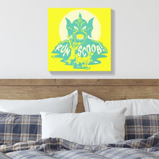 Scooby-Doo | Run Scoob! Canvas Print | Zazzle