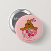Scooby-Doo - Ruv You Button | Zazzle