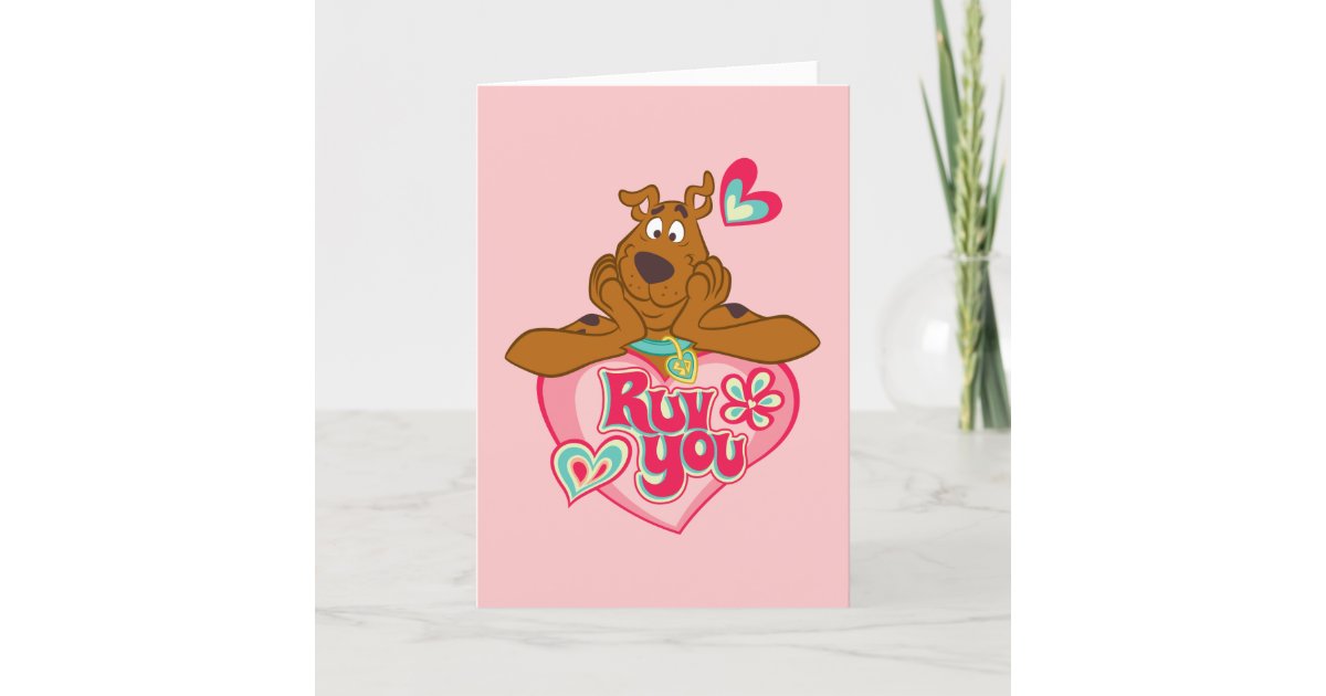Scooby-Doo - Ruv You Holiday Card | Zazzle