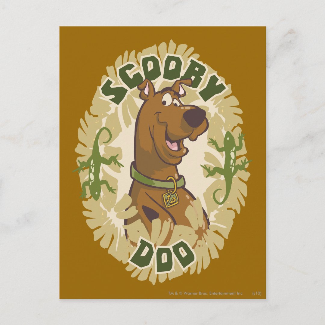Scooby-Doo Safari Graphic Postcard | Zazzle