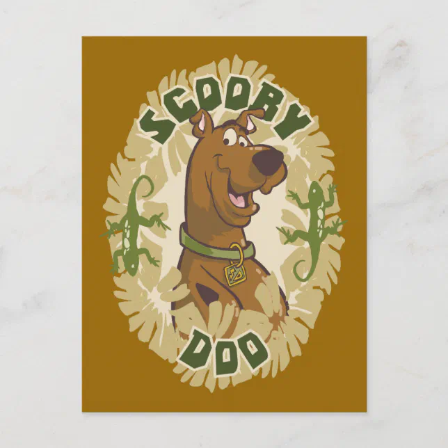 Scooby-Doo Safari Graphic Postcard | Zazzle