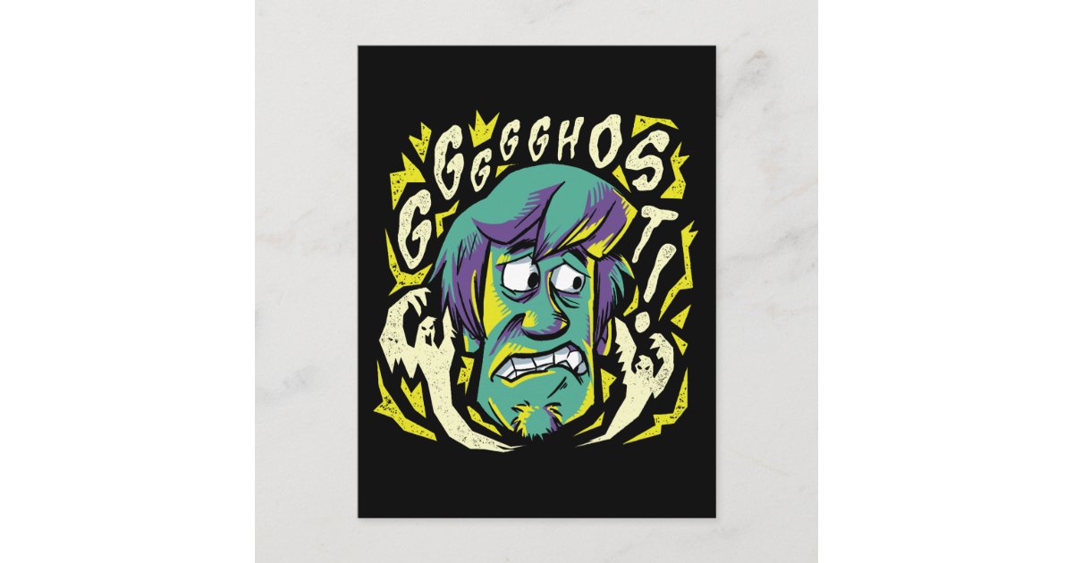 Scooby-Doo | Scared Shaggy Postcard | Zazzle