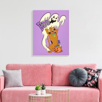Scooby-Doo | Scooby-Doo Boo Canvas Print | Zazzle