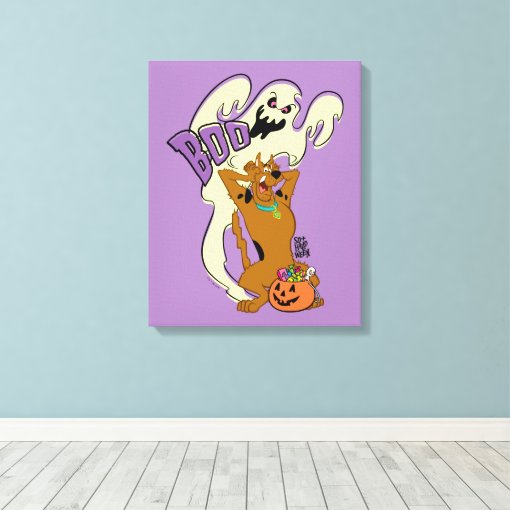 Scooby-Doo | Scooby-Doo Boo Canvas Print | Zazzle