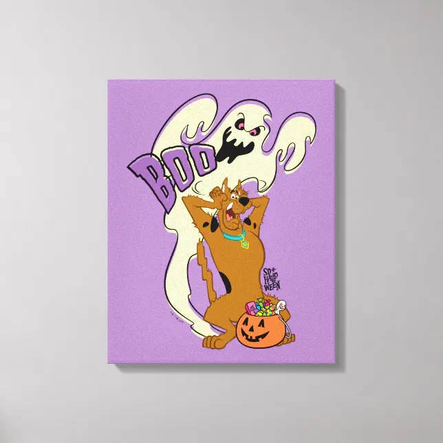 Scooby-Doo | Scooby-Doo Boo Canvas Print | Zazzle