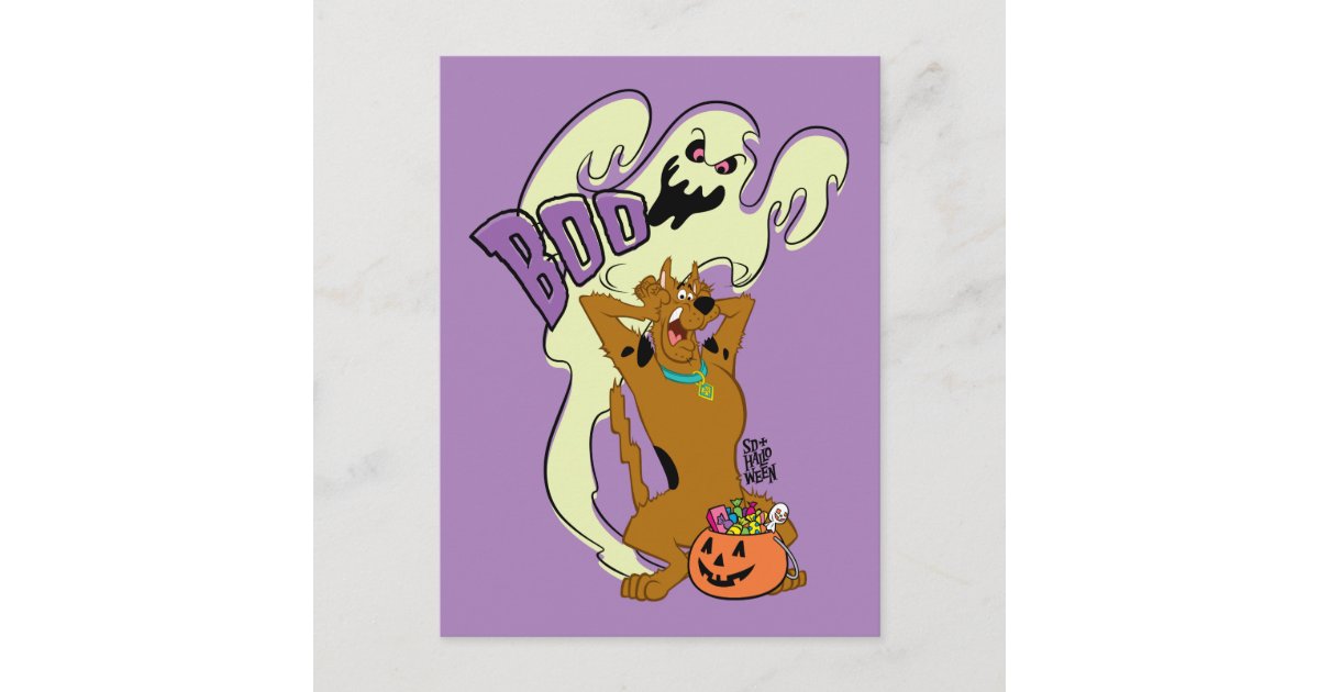 Scooby-Doo | Scooby-Doo Boo Postcard | Zazzle