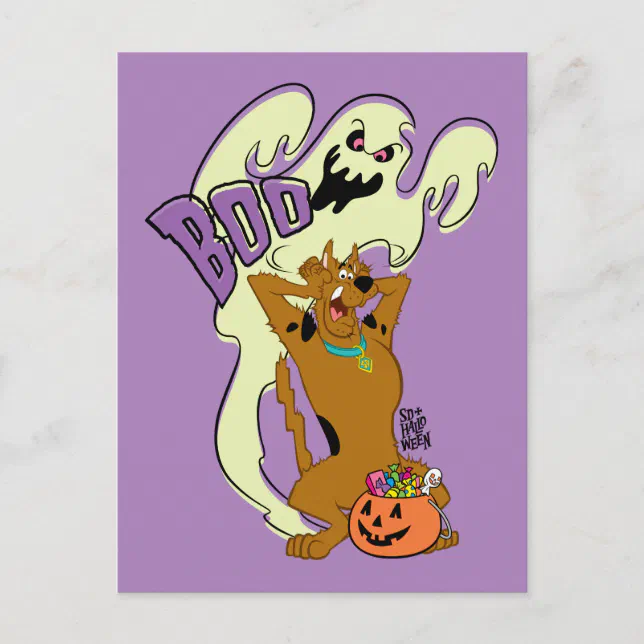 Scooby-Doo | Scooby-Doo Boo Postcard | Zazzle