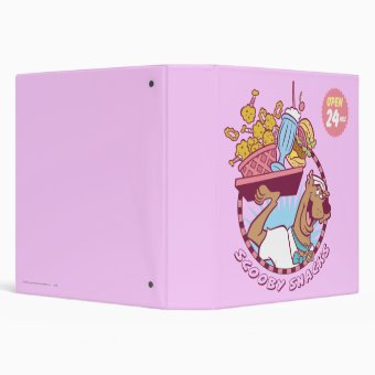 Scooby-Doo "Scooby Snacks" Binder | Zazzle