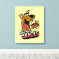 Scooby-Doo "Scooby Snacks" Logo Canvas Print | Zazzle