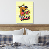 Scooby-Doo "Scooby Snacks" Logo Canvas Print | Zazzle