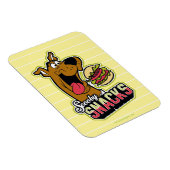Scooby-Doo "Scooby Snacks" Logo Magnet | Zazzle