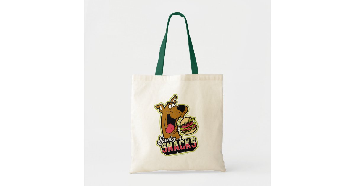 Scooby-Doo "Scooby Snacks" Logo Tote Bag | Zazzle