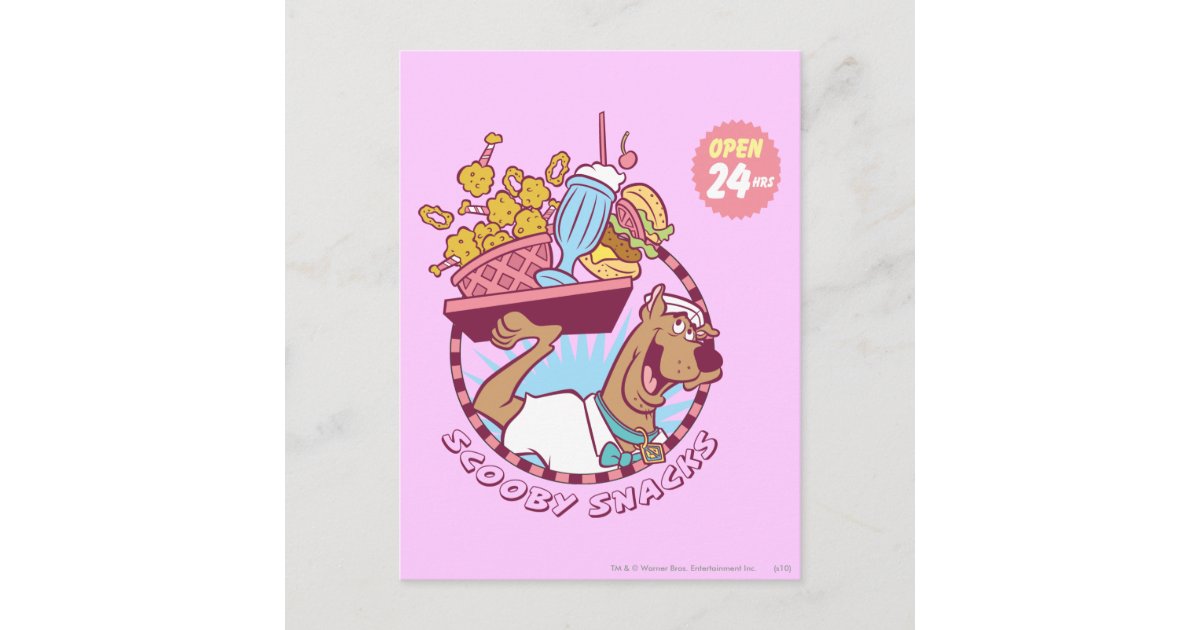Scooby-Doo Scooby Snacks Postcard | Zazzle