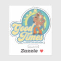 Scooby-Doo & Shaggy Good Times at Crystal Cove HS Sticker | Zazzle
