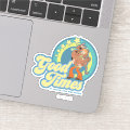 Scooby-Doo & Shaggy Good Times at Crystal Cove HS Sticker | Zazzle