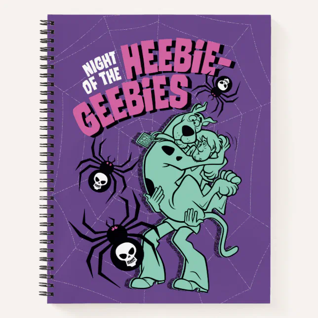 Scooby-Doo & Shaggy Heebie-Geebies Notebook | Zazzle